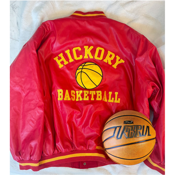 Steve & Barry's | Jackets & Coats | Vintage Varsity Jacket In Red And ...